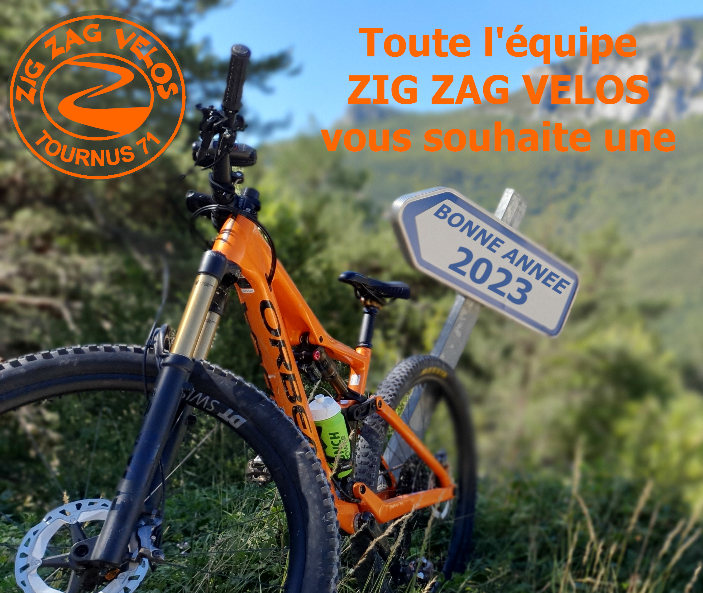 Bonne année 2023! - Zig Zag Vélos